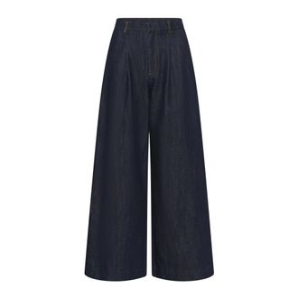 Gestuz Damen, Hosen, Blau, XLGr&ouml;&szlig;e