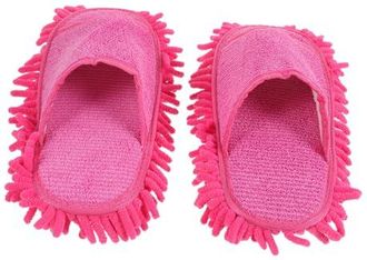 Soimiss Pantoufles de Nettoyage Microfibre pour Femme Chaussons Intérieur Antidérapants Absorbants et Chauds pour Sols et Poils
