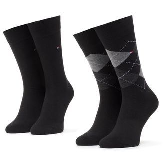 Tommy Hilfiger Lange Socken Tommy Hilfiger 100001495 Schwarz