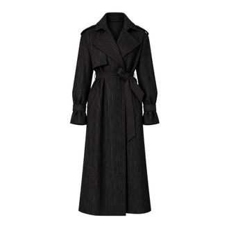 Twentyfourhaitch Trenchcoat Velia - - Coats - Damen - Schwarzk - XL