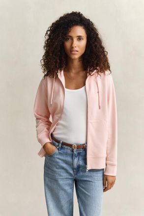 GANT Damen Shield Sweatjacke (XXXL) APRICOT Rosa