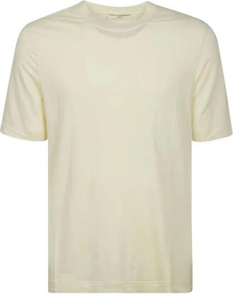 FILIPPO DE LAURENTIIS Homme, Tops, Beige, Taille: 3XL Jerlin Linen T-Shirt