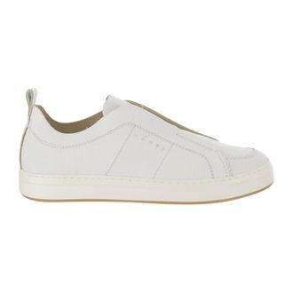 Hogan Homme, Chaussures, Blanc, Taille: 42 1/2 EU Baskets en cuir avec semelle int&eacute;rieure &agrave; m&eacute;moire de forme