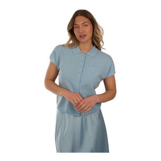 Vince Damen, Strickwaren, Blau, SGr&ouml;&szlig;e