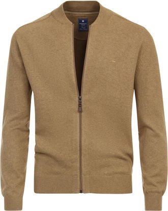 Redmond Regular Fit - Herren Strickjacke (Art.Nr.: 685), Gr&ouml;&szlig;e:4XL, Farbe:Beige (304)