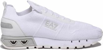 Emporio Armani Emporio Armani Ea7, Homme, Chaussures, Blanc, Taille: 43 1/2 EU Baskets
