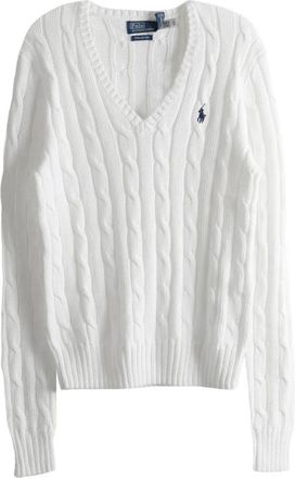 Ralph Lauren Femme, Pulls, Blanc, Taille: 36 FR Sweater Ralph Lauren