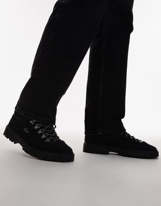 Lacoste Baseshot - Winter-Sneaker in Schwarz