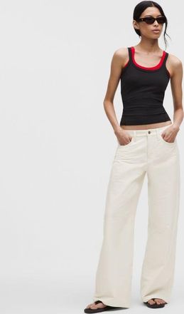 lululemon Pantalon EasyFive taille basse coupe large classique Standard pour Femmes - Taille 24