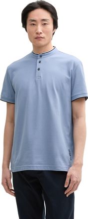 Tom Tailor T-Shirt in Melange-Optik, Tarmac Grey Tonal Spacedye, XXL