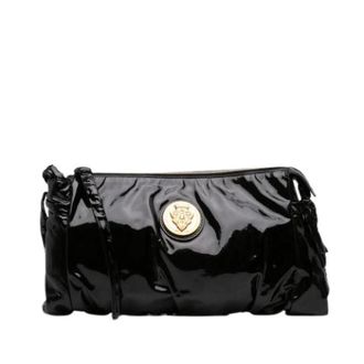 Gucci Pre-owned Patent Leather Clutch - - Pre-owned - Damen - Schwarzk - ONE SIZE