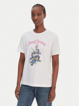 Joop JOOP! Jeans T-Shirt Trinessa 30102434 Wei&szlig; Regular Fit