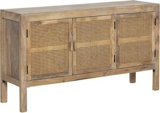 Made In Meubles Made In Meubles - Buffet en bois de manguier et cannage Julietta