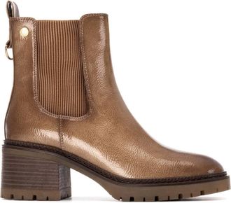 Xti Freizeitstiefeletten Damen Beige - Bequeme und vielseitige Schuhe - Casual Mode - Modell 14427702 (Größe 39)