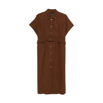 Pinko Pinko, Femme, Robes, Brun, Taille: 38 FR Alesha Dress
