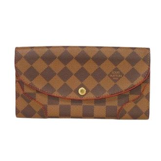 Louis Vuitton Pre-owned Portefeuille Caissa Damier Long Wallet - Homme - Pre-owned - Brun - Taille: ONE Size