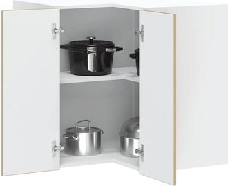 vidaXL Vidaxl - Armoire dangle murale de cuisine Kalmar ch&ecirc;ne artisanal