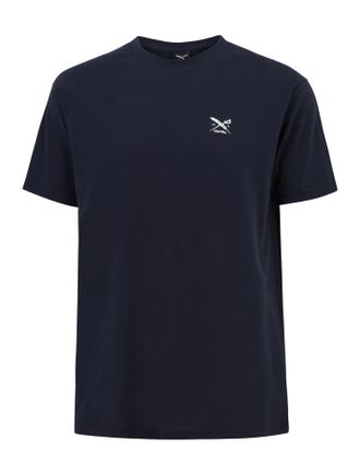 Iriedaily Herren Bio-Baumwoll Sommer T-Shirt - Chestflag Tee in Navy, XXL