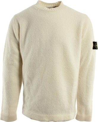 Stone Island Homme, Pulls, Beige, Taille: L Tricot ras du cou