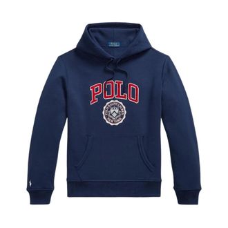 Polo Ralph Lauren Kapuzenpullover aus Baumwollmischung - - Sweatshirts & Hoodies - Herren - Blau - L