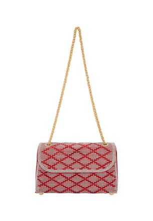 Faina Klappentasche Klappentasche Frauen Rot