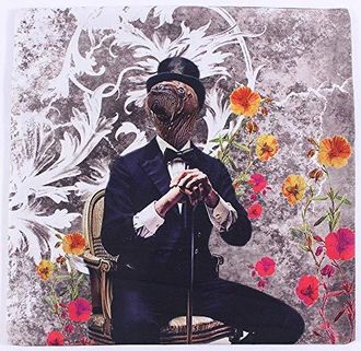 La Finesse Kissenbezug, Baumwolle, Farbige Textil, Einer Größe