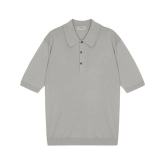 John Smedley Homme, Tops, Gris, Taille: XL Isis Polo