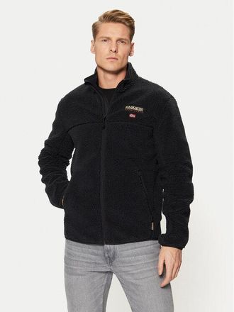 Napapijri Fleecejacke Tynik NP0A4IA9 Schwarz Regular Fit