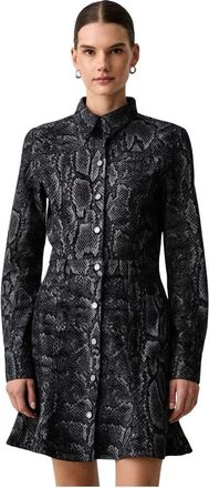 Trussardi Robe chemise en jean - Femme - Robes - Bleu - Taille: 40 FR