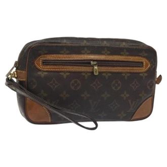 Louis Vuitton Pre-owned Canvas clutches - - Pre-owned - Damen - Braun - ONE SIZE