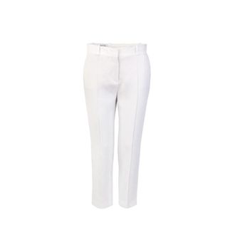 Khaite Wei&szlig;e Leinenhose - - Trousers - Damen - Wei&szlig; - M