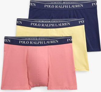 Polo Ralph Lauren Lot de 3 boxers en coton