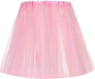 Generic Jupe Paillette Femme Jupes Sequin Jupe Paillettes Mode Femme &Eacute;lastique 3 Couches pour Danse Tutu, Jupe Dynamique et &Eacute;l&eacute;gante