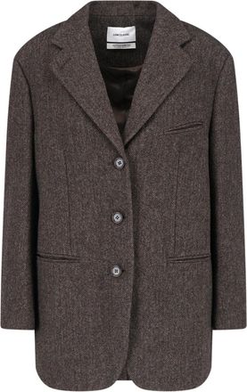 Low Classic Single-Breasted Wool Blazer
