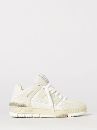 Axel Arigato Baskets Area Lo Fluffy en cuir de veau et daim