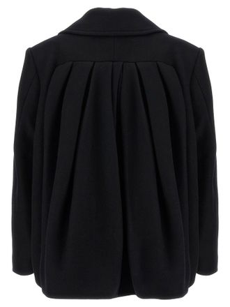 Dries Van Noten Vafel Coat - Black
