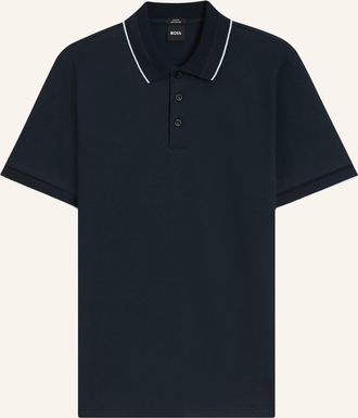 HUGO BOSS Polo H-Phillipson 195 Slim Fit blau