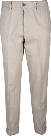 BRIGLIA 1949 Homme, Pantalons, Beige, Taille: M Pantalone