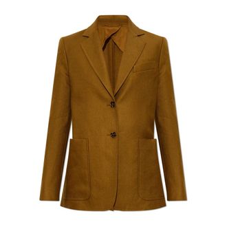 Max Mara Leinenblazer Gug - - Jackets - Damen - Braun - XS