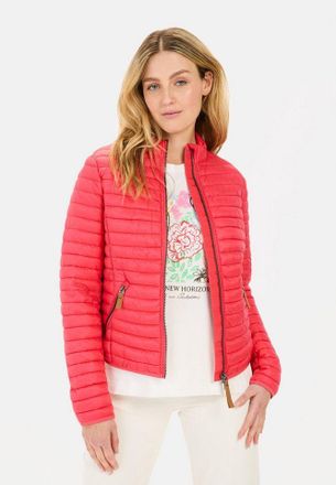 Camel Active Steppjacke aus recyceltem Polyamid Langarm Reflektierende Details
