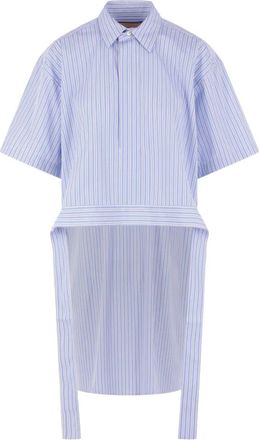 Plan C Plan C, Femme, Blouses et Chemises, Bleu, Taille: 36 FR Chemise Ray&eacute;e