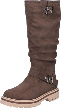 Rieker Damen 91592 Hochschaftstiefel, braun 25, 42 EU