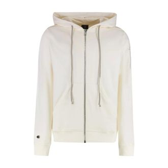 Rick Owens SweaT-shirt z kapturem Jason - Homme - Sweatshirts et sweats &agrave; capuche - Beige - Taille: L