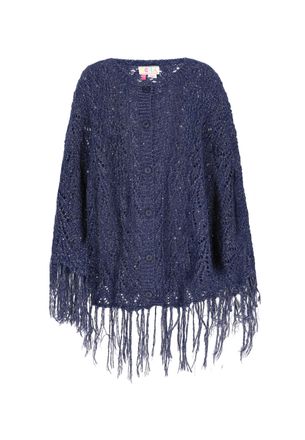 Izia Poncho Frauen Marine