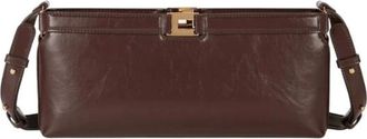 Elisabetta Franchi Femme, Sacs, Brun, Taille: ONE Size borse poliestere