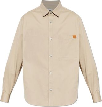 Darkpark Darkpark, Homme, Chemises, Beige, Taille: L Chemise en coton