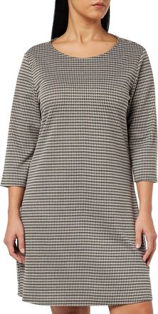 Only Damen ONLBRILLIANT 3/4 Check Dress NOOS JRS Kleid mini, Black 13,XS