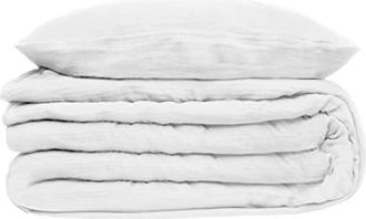 Atmosphera Atmosphera - Parure de lit - Gaze de Coton - Blanc - 260x240 cm