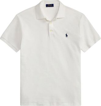 Ralph Lauren Homme, Tops, Blanc, Taille: XL Polo Coupe Slim
