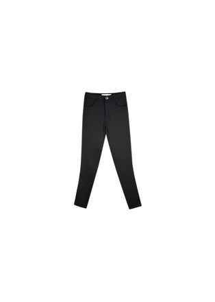 Victoria Beckham Black neoprene skinny jeans Size 28/71